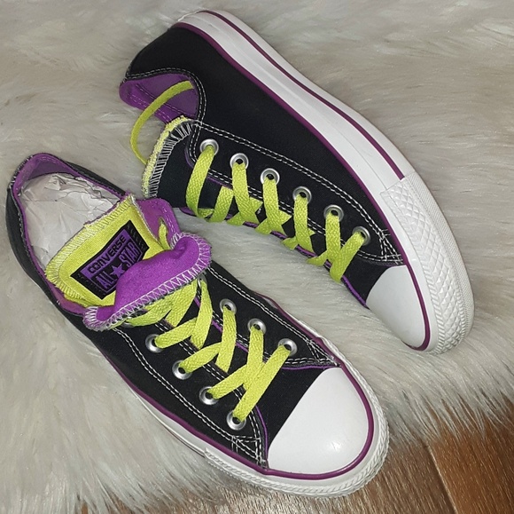 Converse | Shoes | Worn Once Awesome Converse | Poshmark